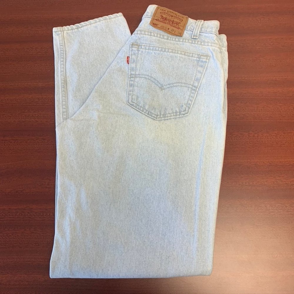 Vintage Men's 560 Levi's Usa Made Awesome Jeans - Gem